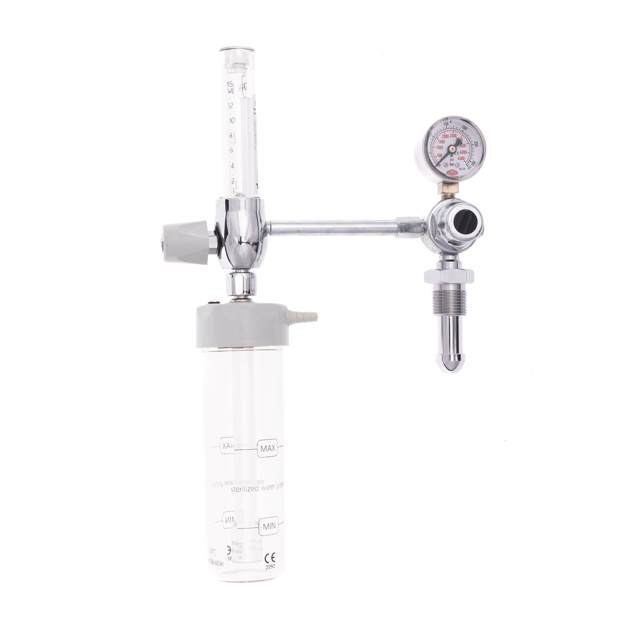 BS3 Med Oxy Regulator-Top – Breeze